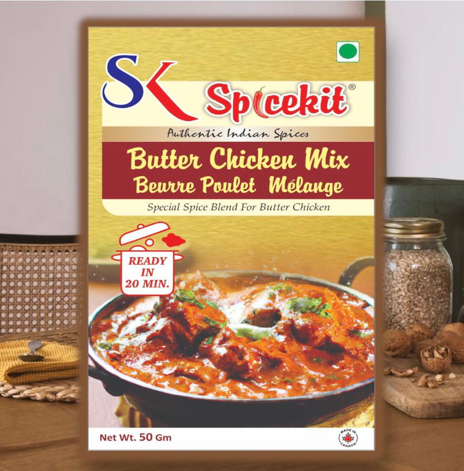 Buy Delicious Butter Chicken Mix Online - Spicekit.ca | SpiceKit ...